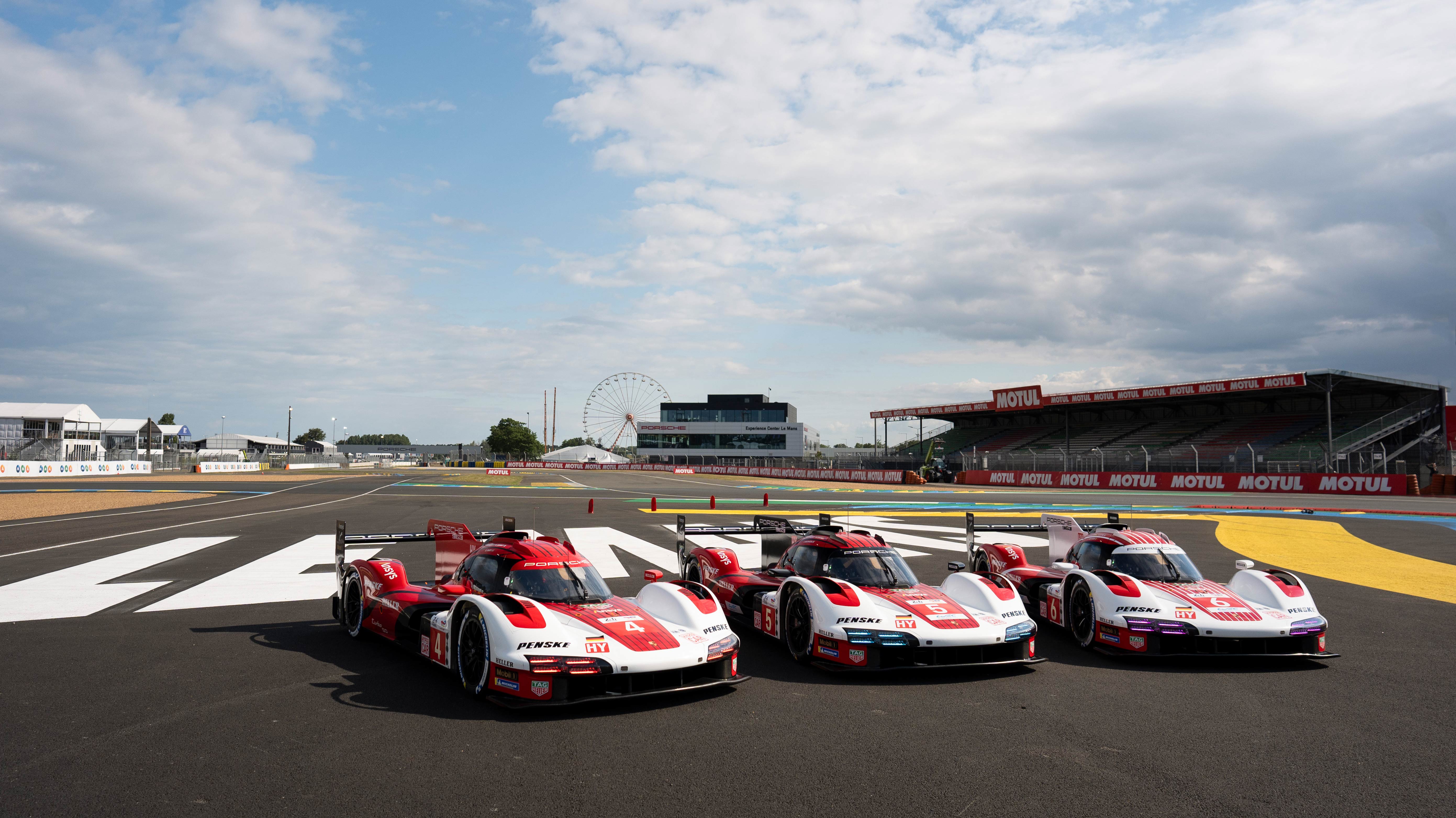 Strong partners for the three works-Porsche 963 at the Le Mans 24 Hours - Porsche Newsroom