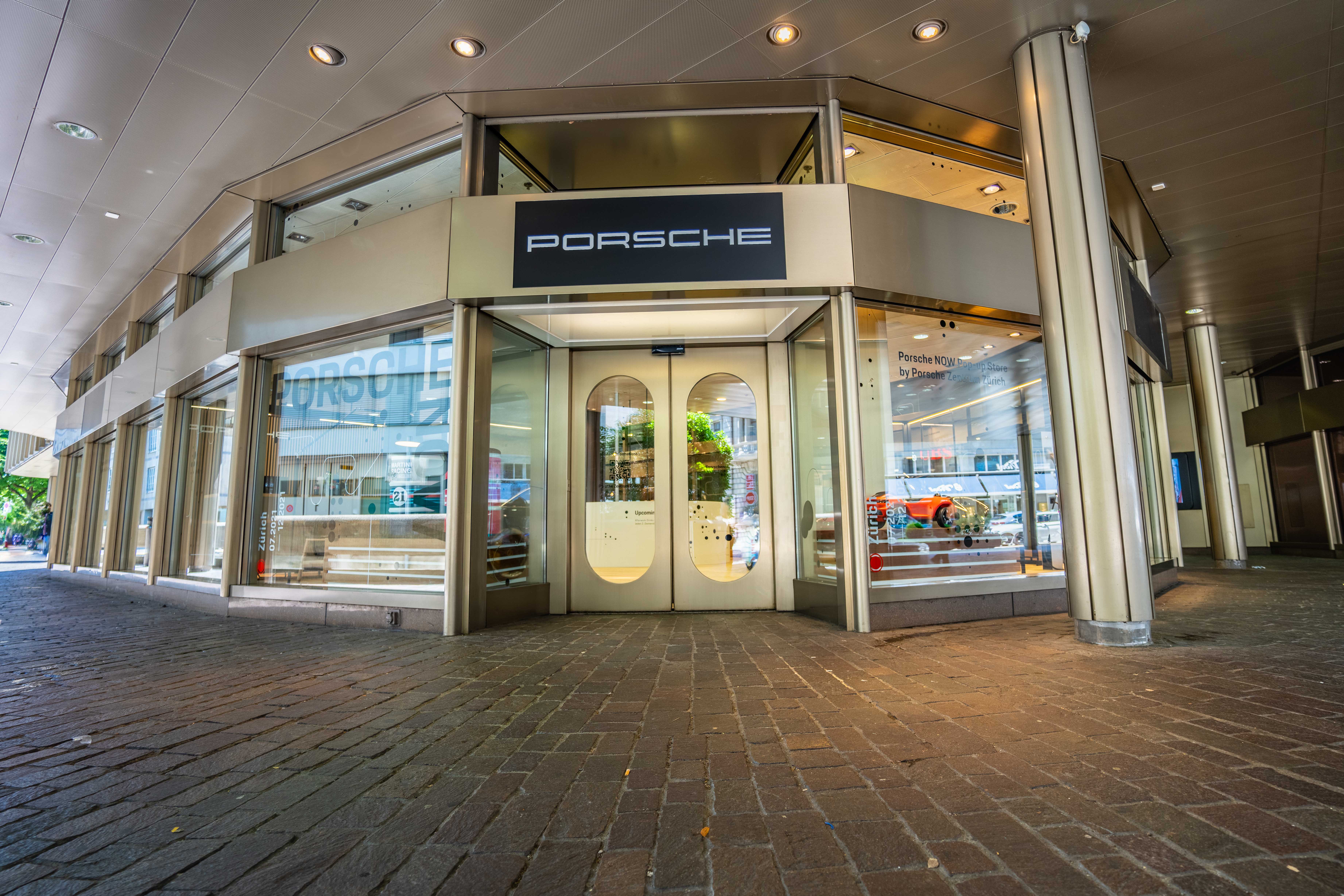 Neuer Pop-up Store von Porsche in Zürich - Porsche Newsroom CH