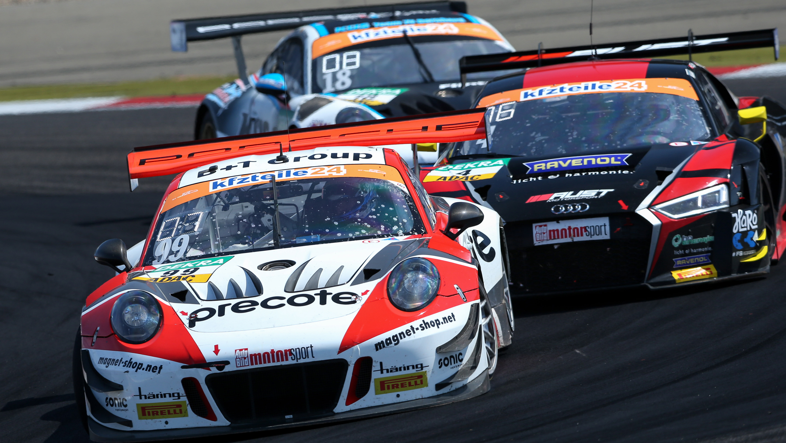 ADAC GT Masters: Three Porsche 911 GT3 R in the top ten - Porsche Newsroom