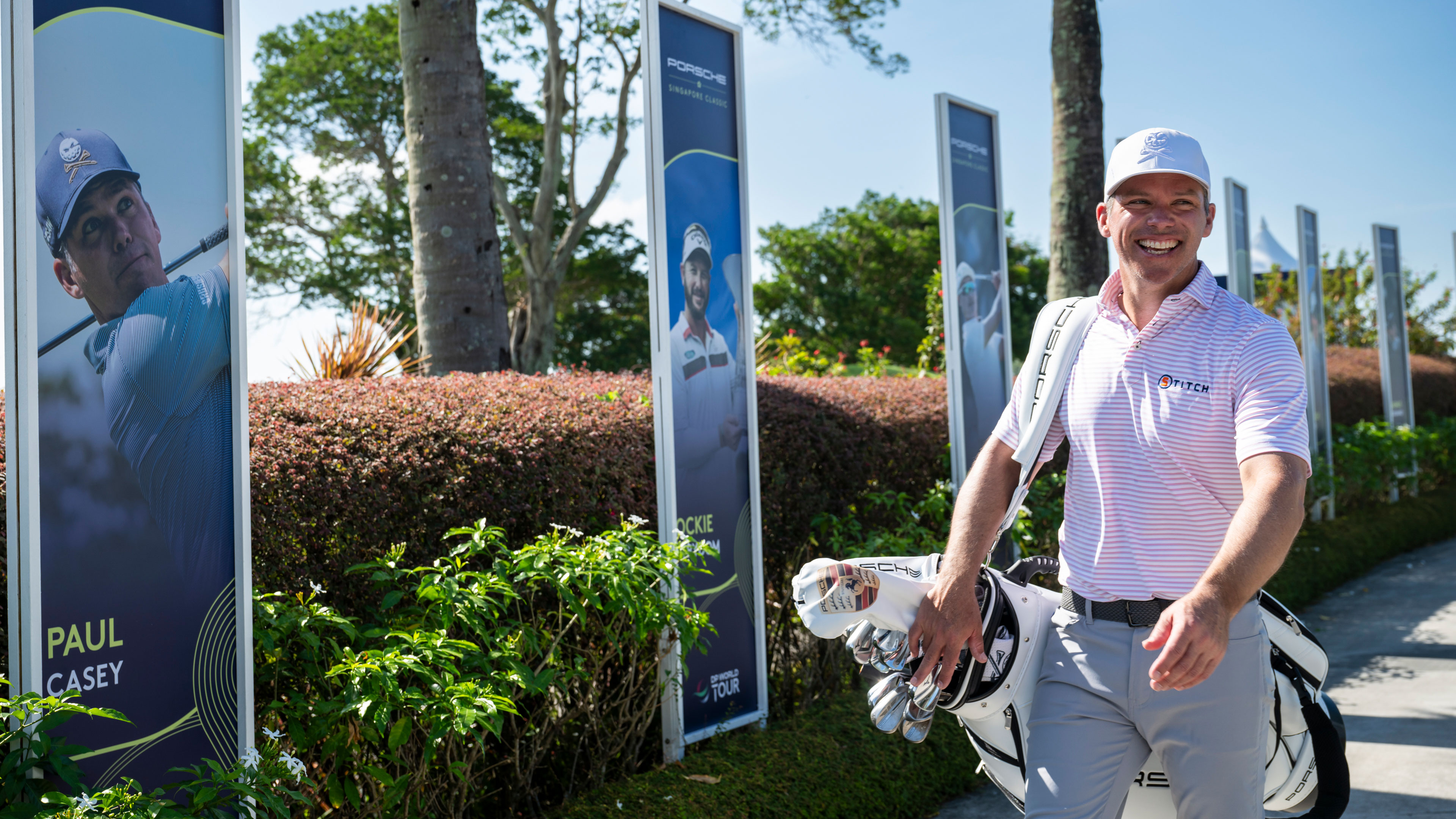 Top golfer Paul Casey visits Porsche Studio ahead of the Porsche ...