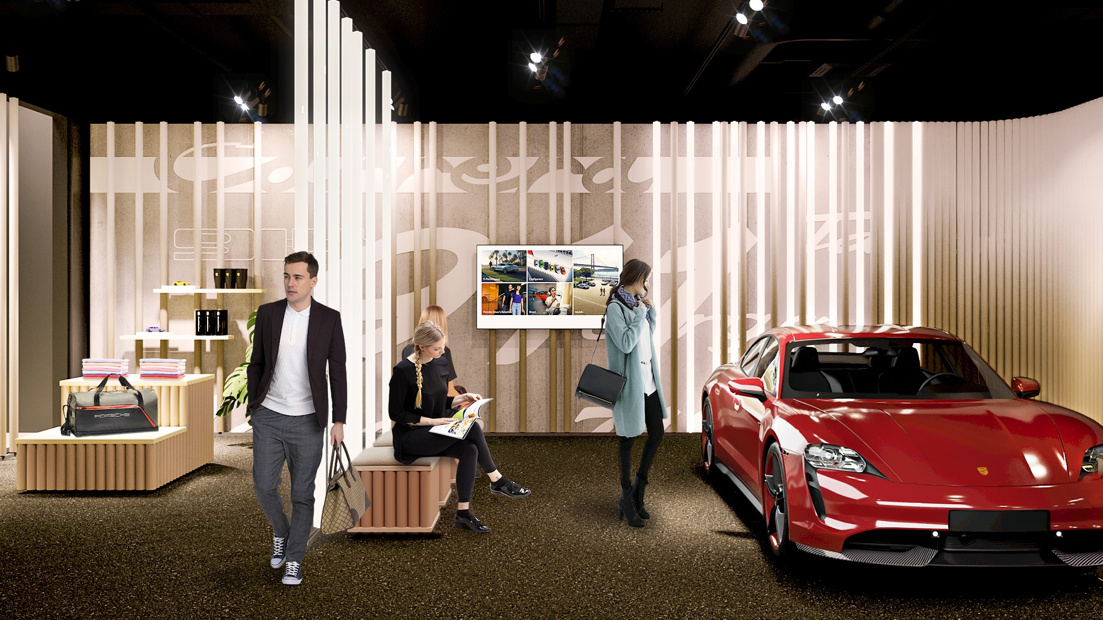 First Porsche pop-up opens in the United States - Porsche Newsroom USA