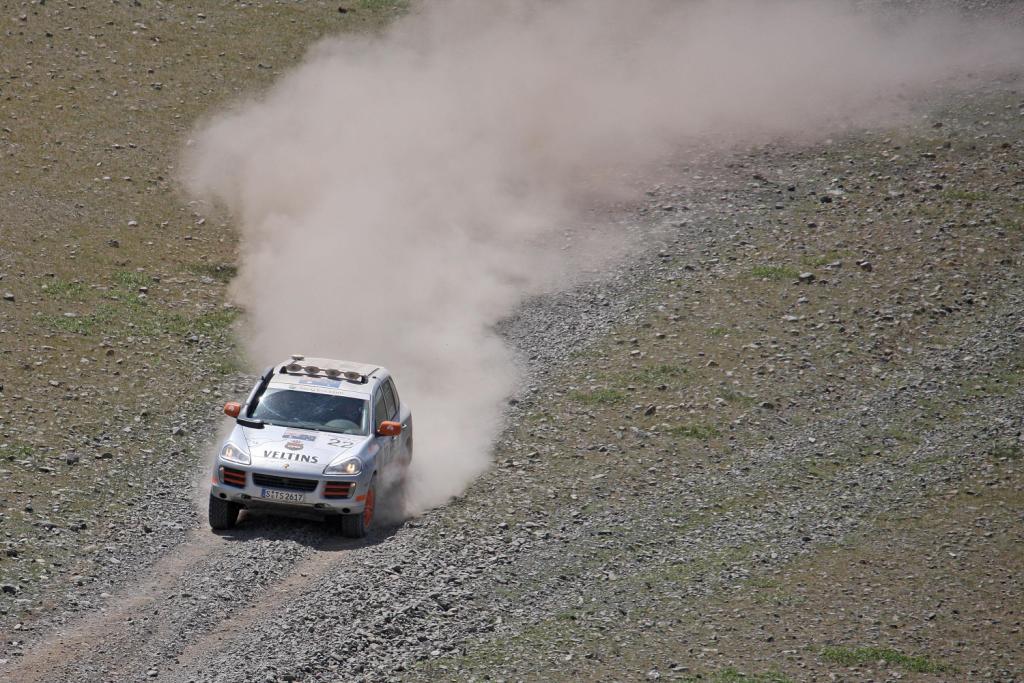 70 Years Porsche in Australia: Cayenne at the Transsyberia Rallye ...