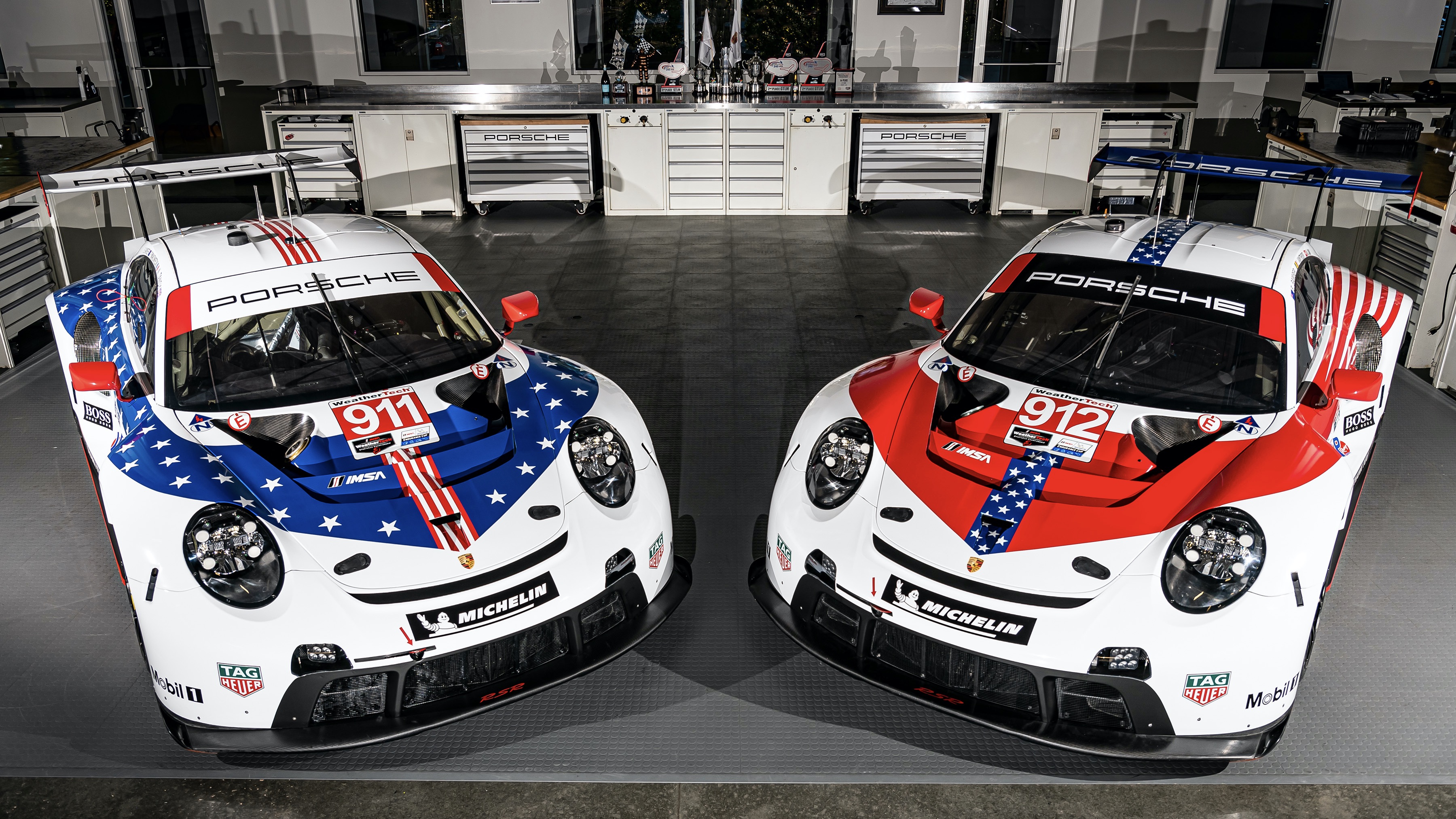 Both works-run Porsche 911 RSR fly the flag at Sebring - Porsche Newsroom