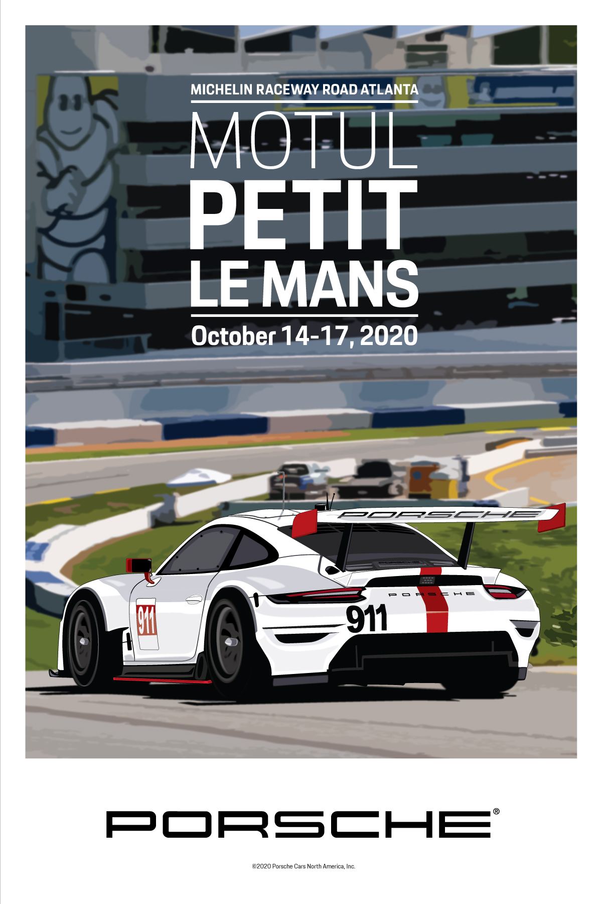 Porsche Motorsport releases "Thank You" poster for 12 Hours of Sebring ...