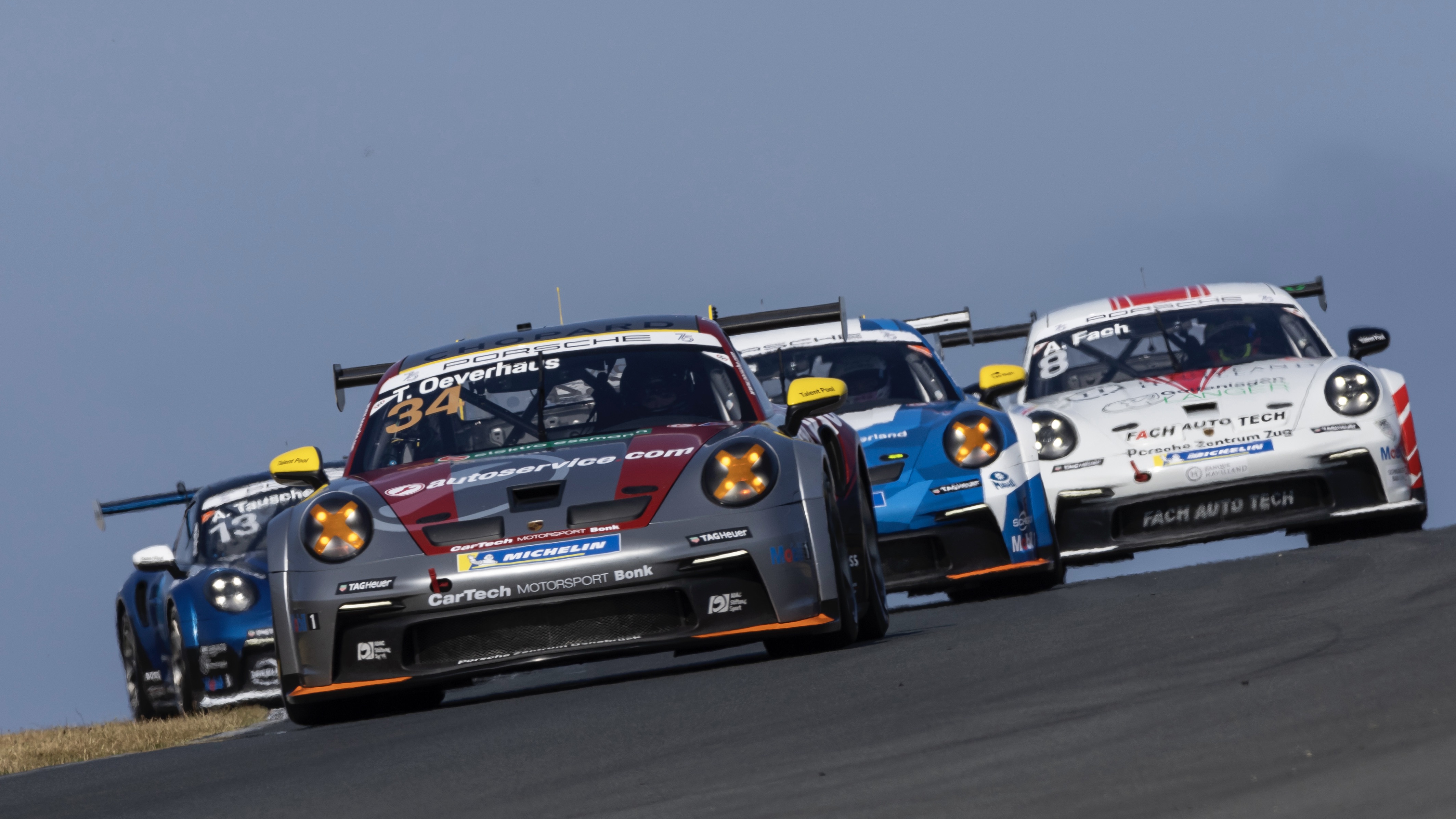 Porsche Junior Bastian Buus clinches first win of the season in ...