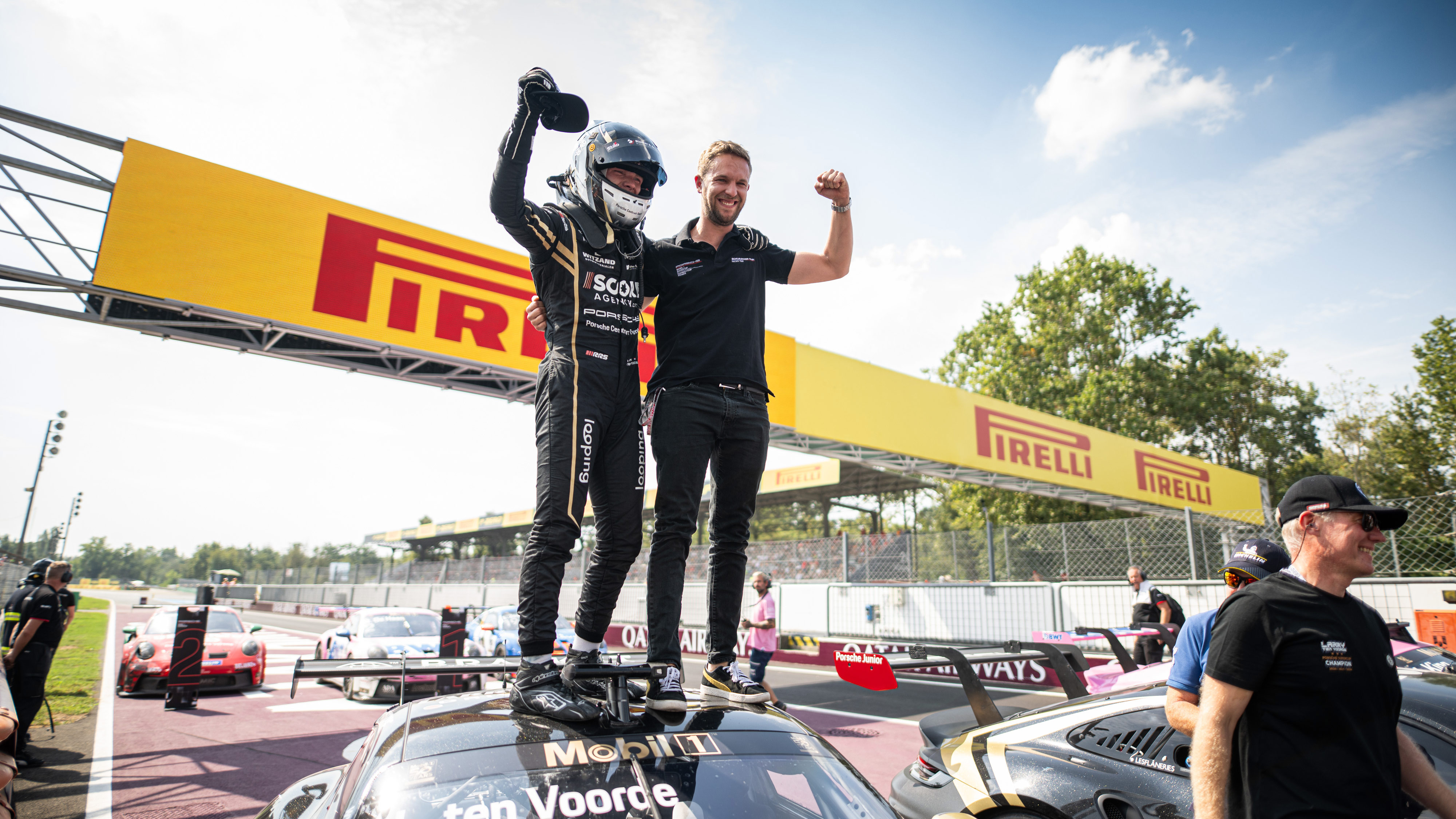Maiden win for Porsche Junior Alessandro Ghiretti, title for Larry ten ...
