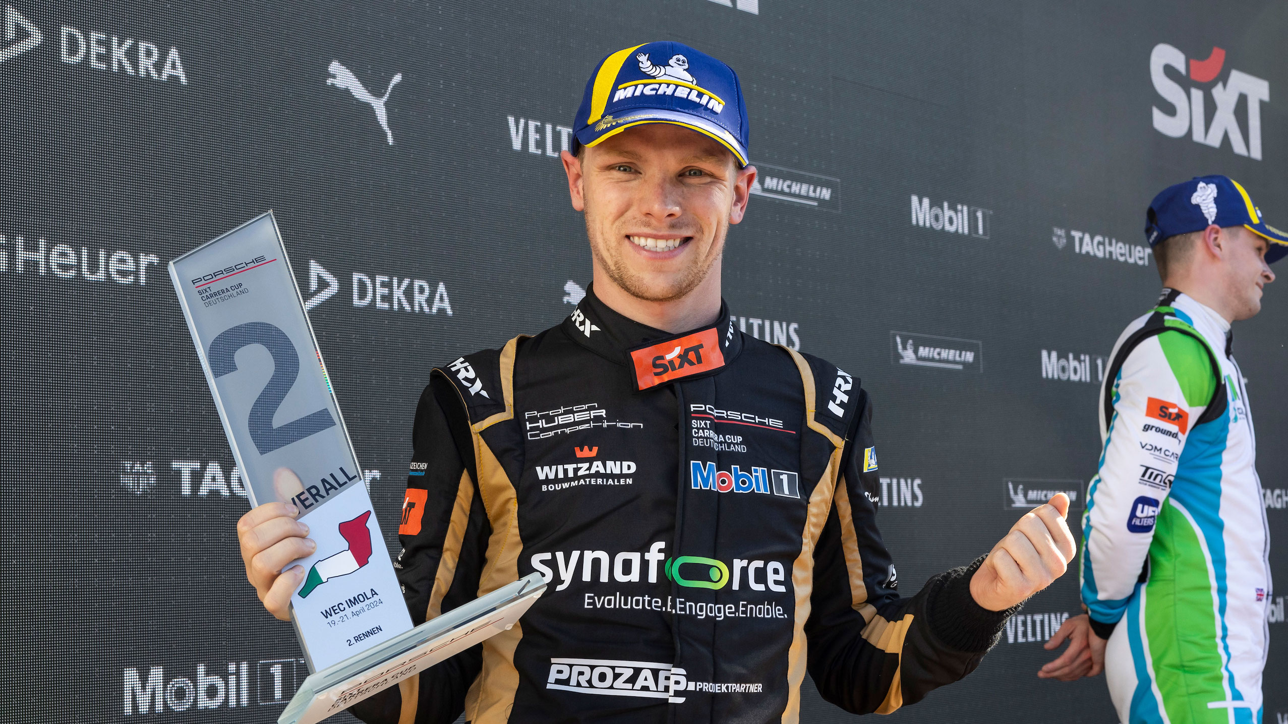 Harry King wins both races at the season opener in Italy - Porsche Newsroom