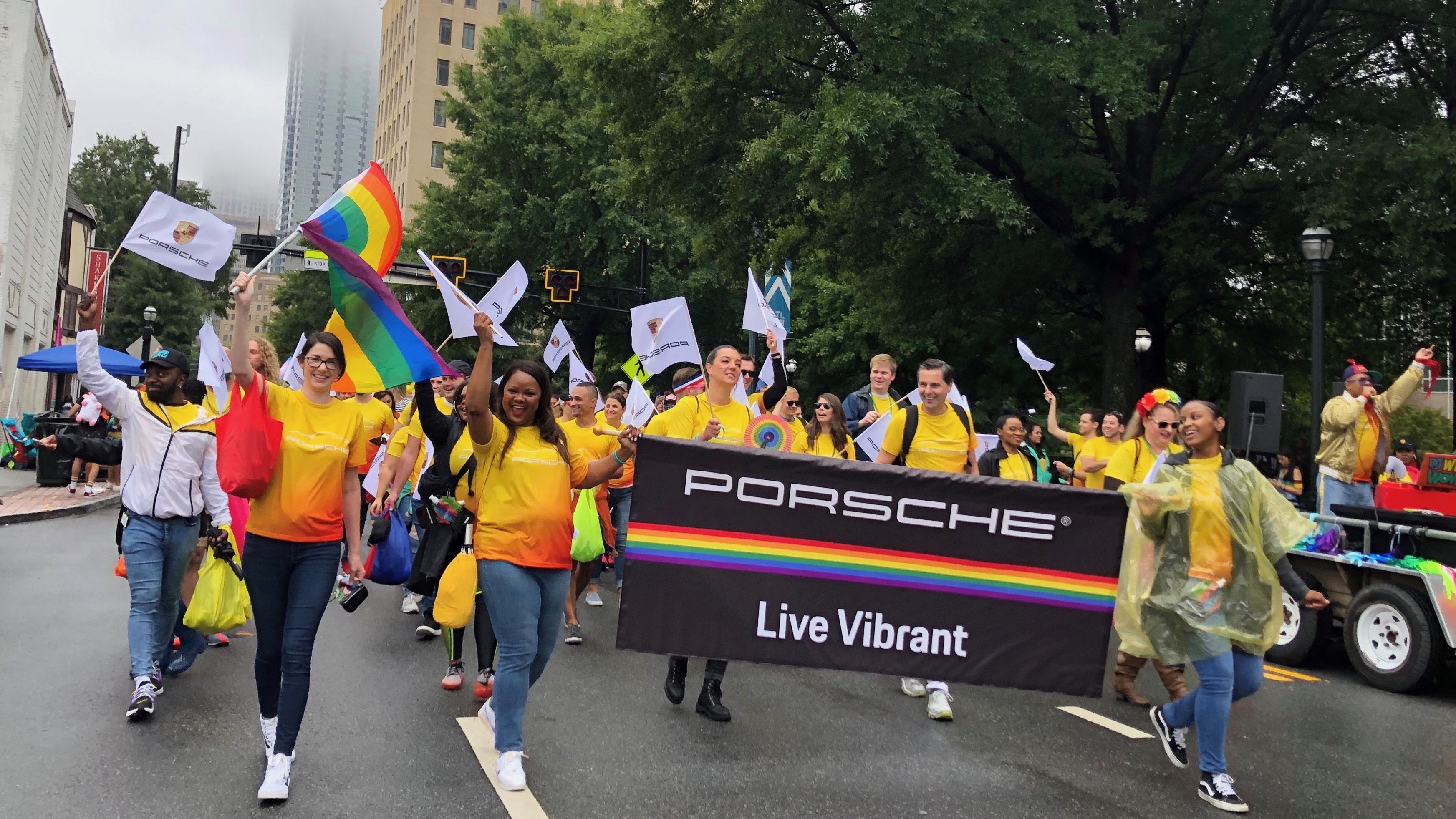 Porsche at the 49th Atlanta Pride Parade - Porsche Newsroom USA