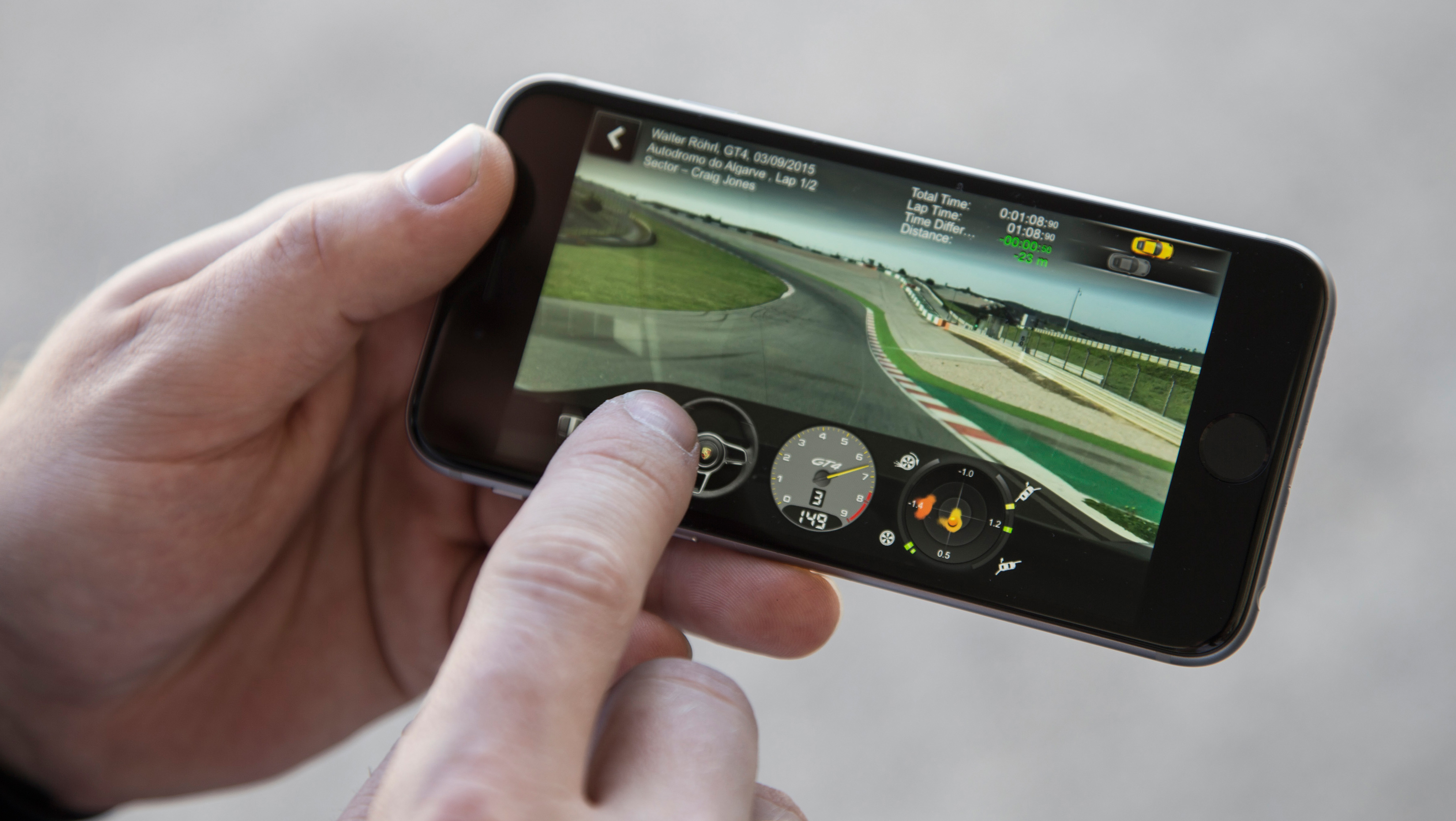 New Track Precision app for GT sports cars - Porsche Newsroom