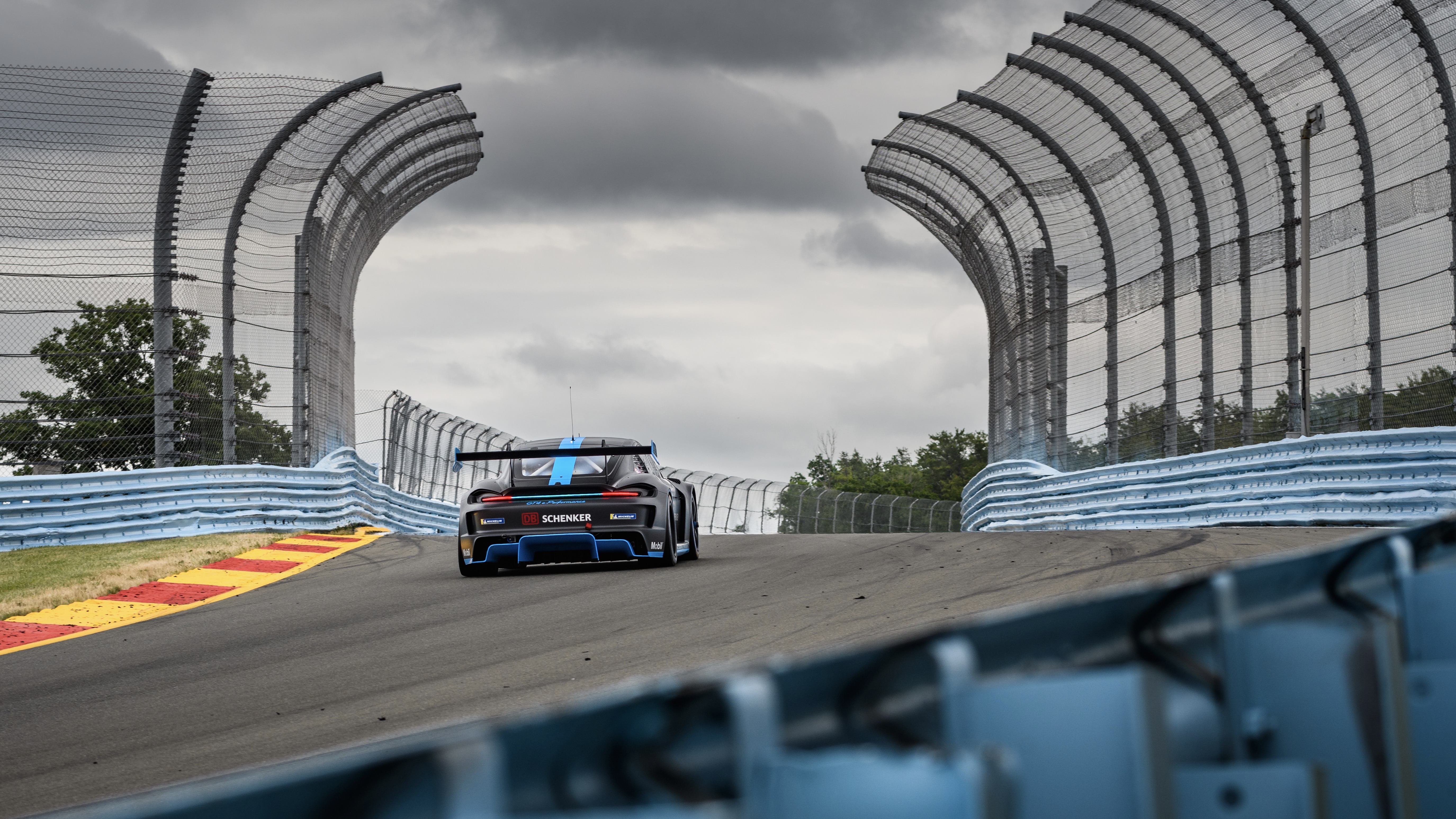 Porsche GT4 e-Performance impresses racing fans at Watkins Glen ...