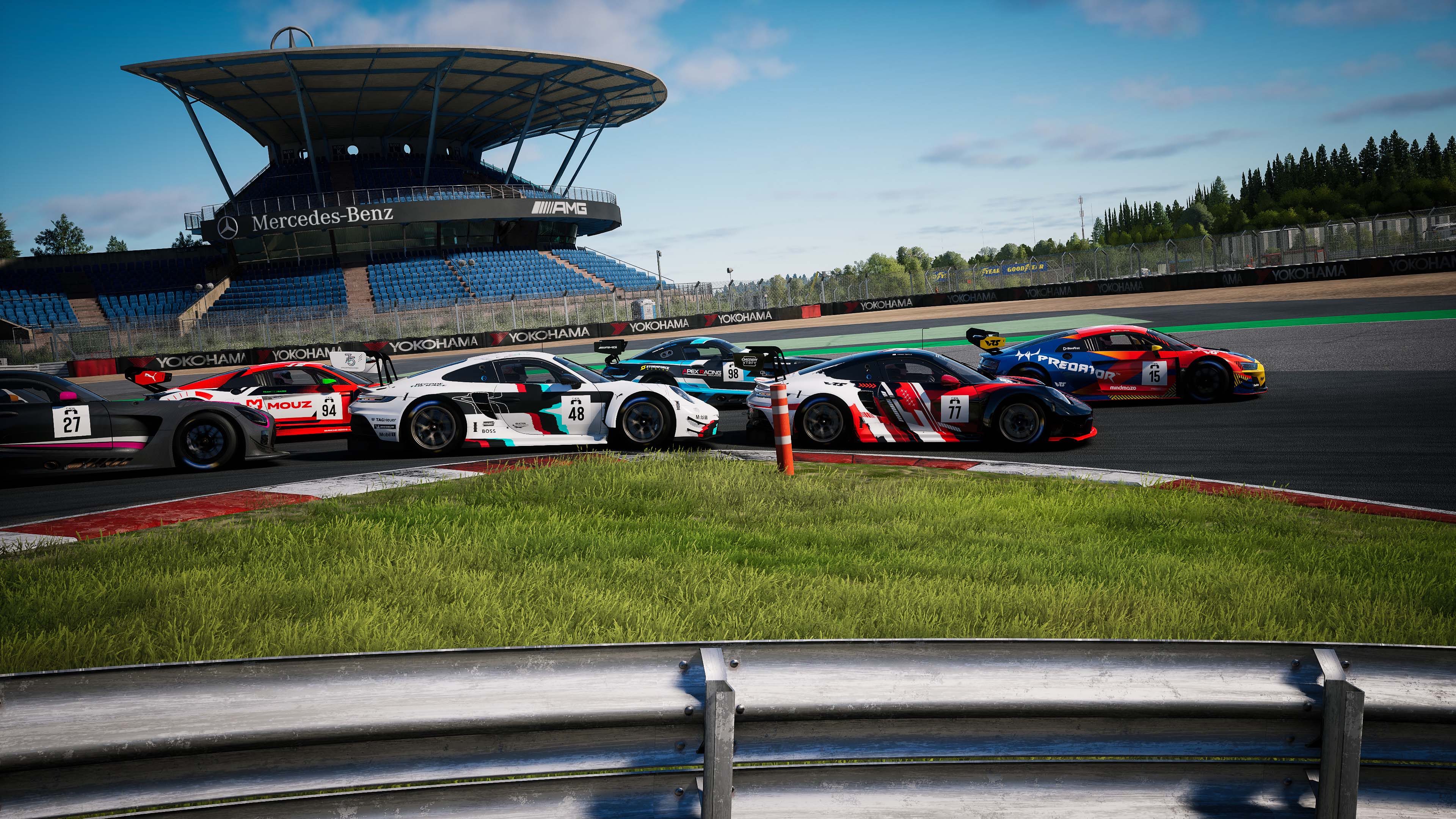 Porsche Coanda works driver Joshua Rogers finishes on the podium ...