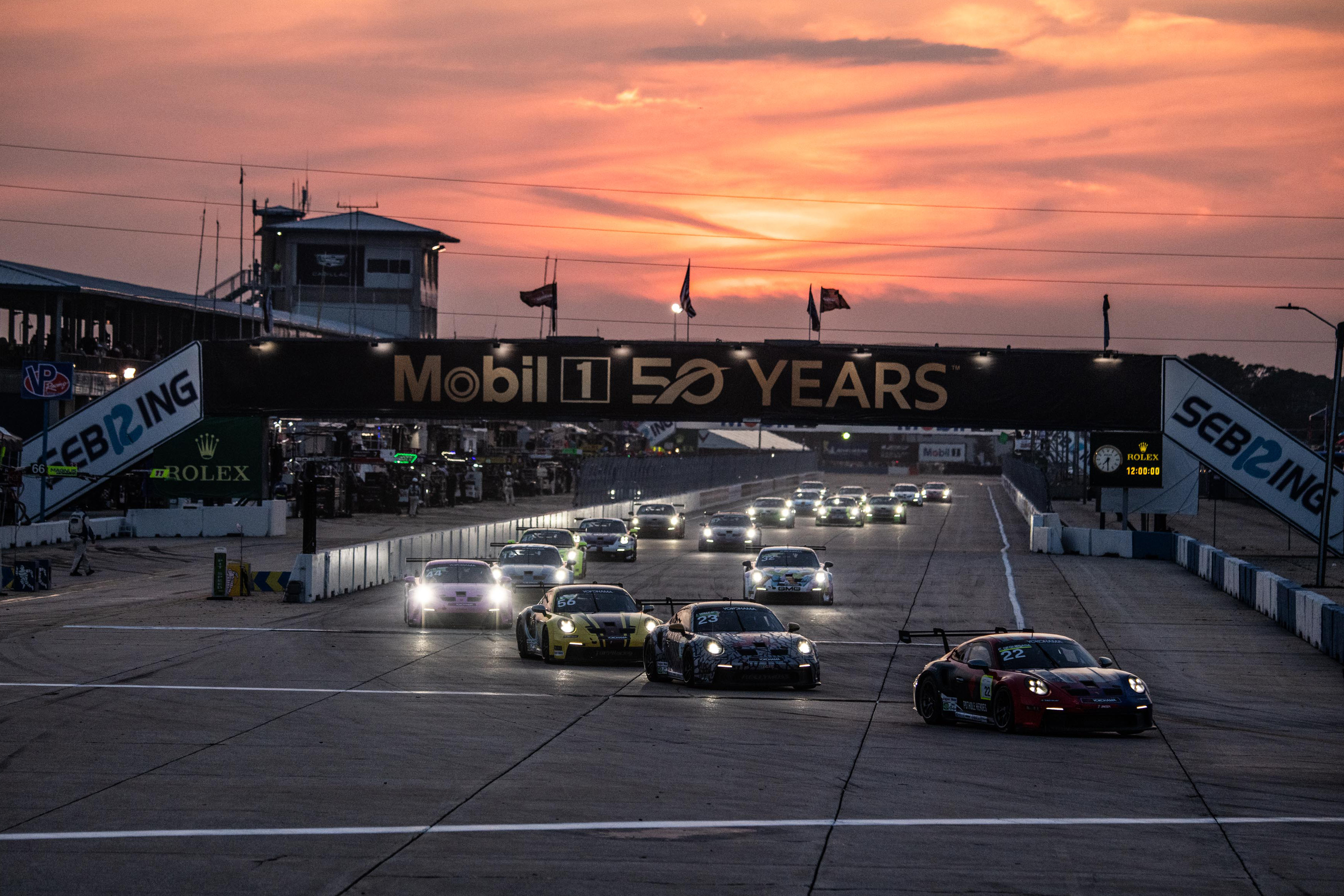 Porsche Carrera Cup North America celebrates 50th race at Sebring ...