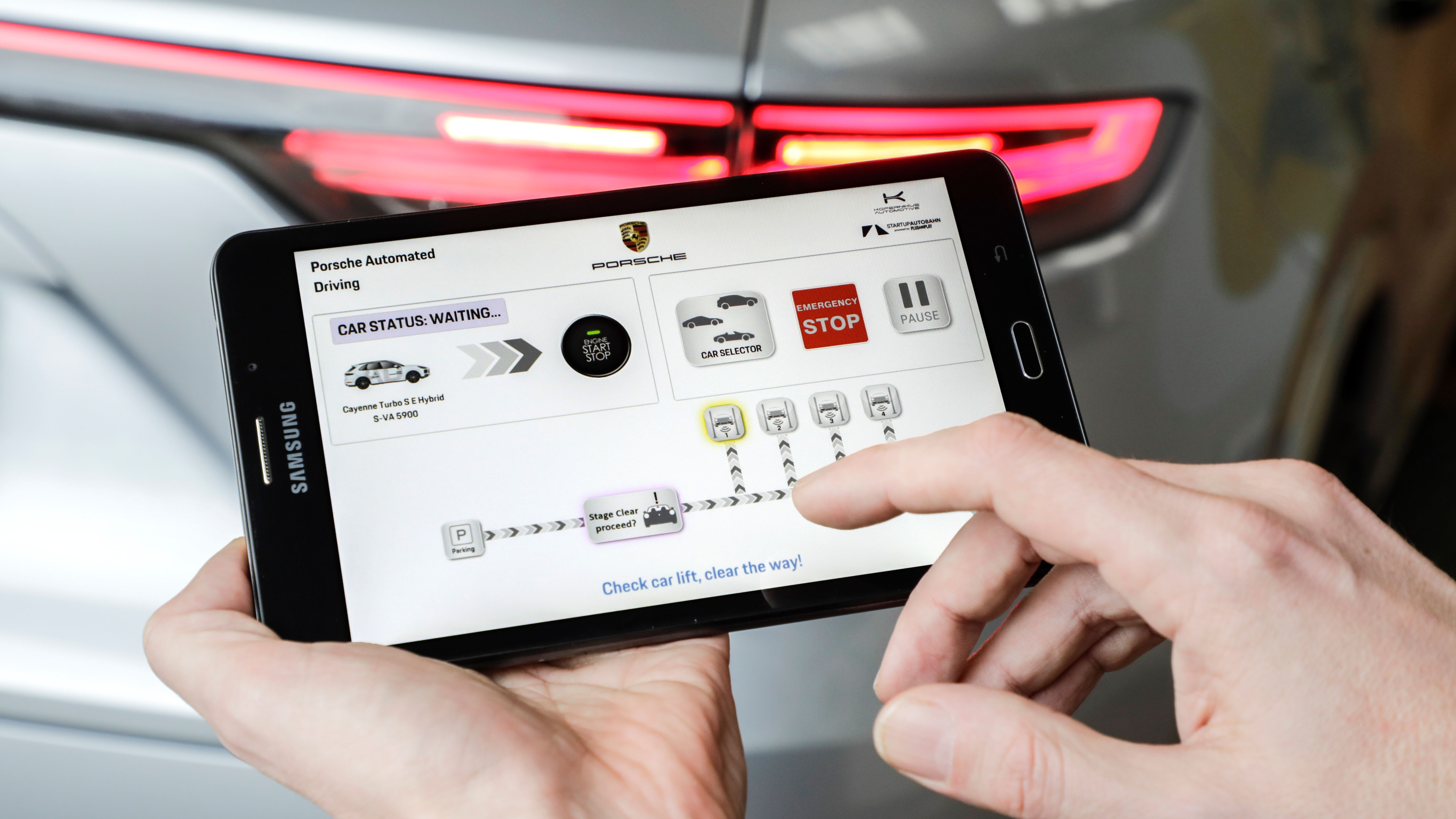 Porsche demonstrates autonomous driving in the workshop - Porsche Newsroom