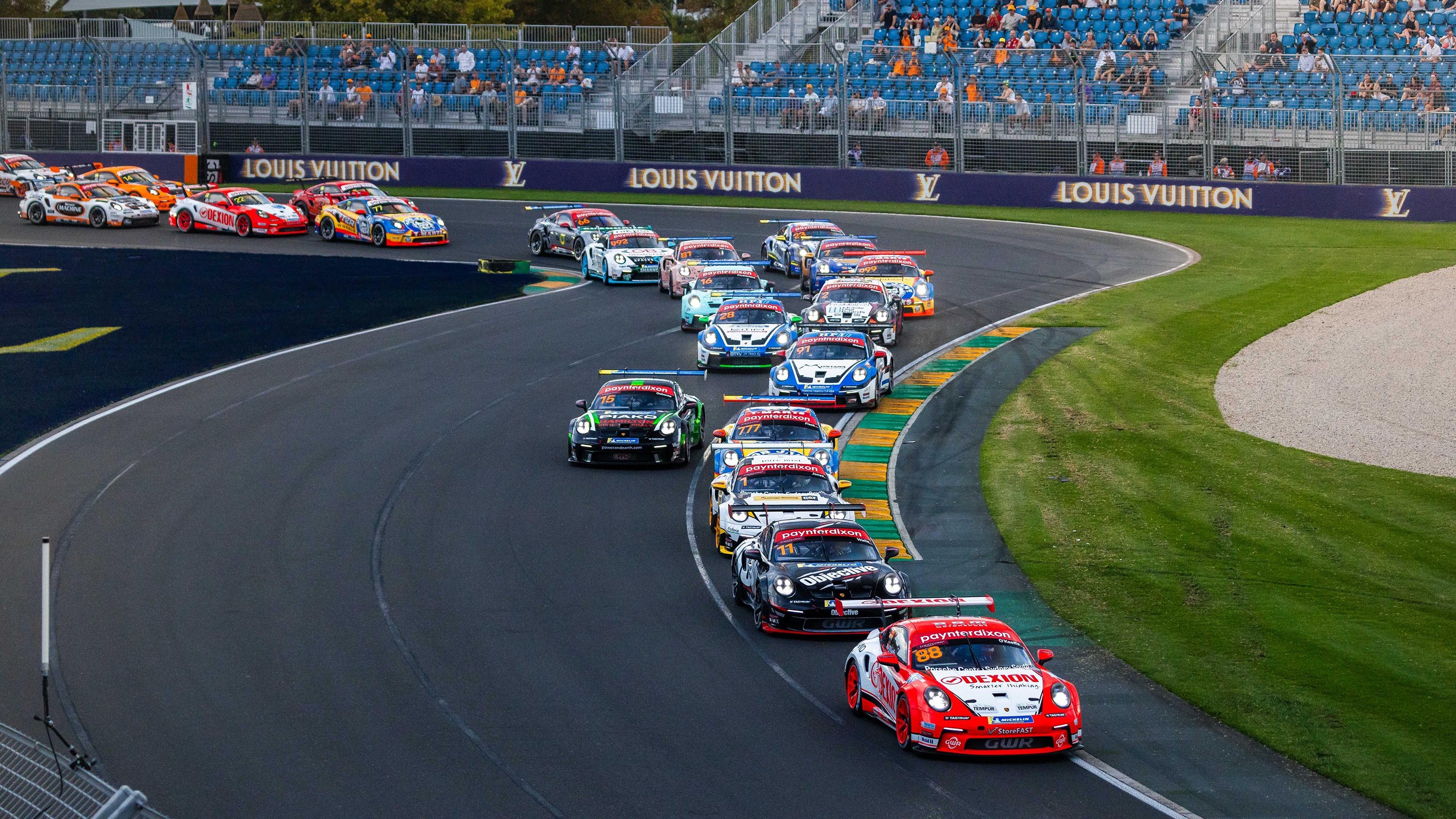 Dramatic Carrera Cup round a Grand Prix highlight - Porsche Newsroom AUS