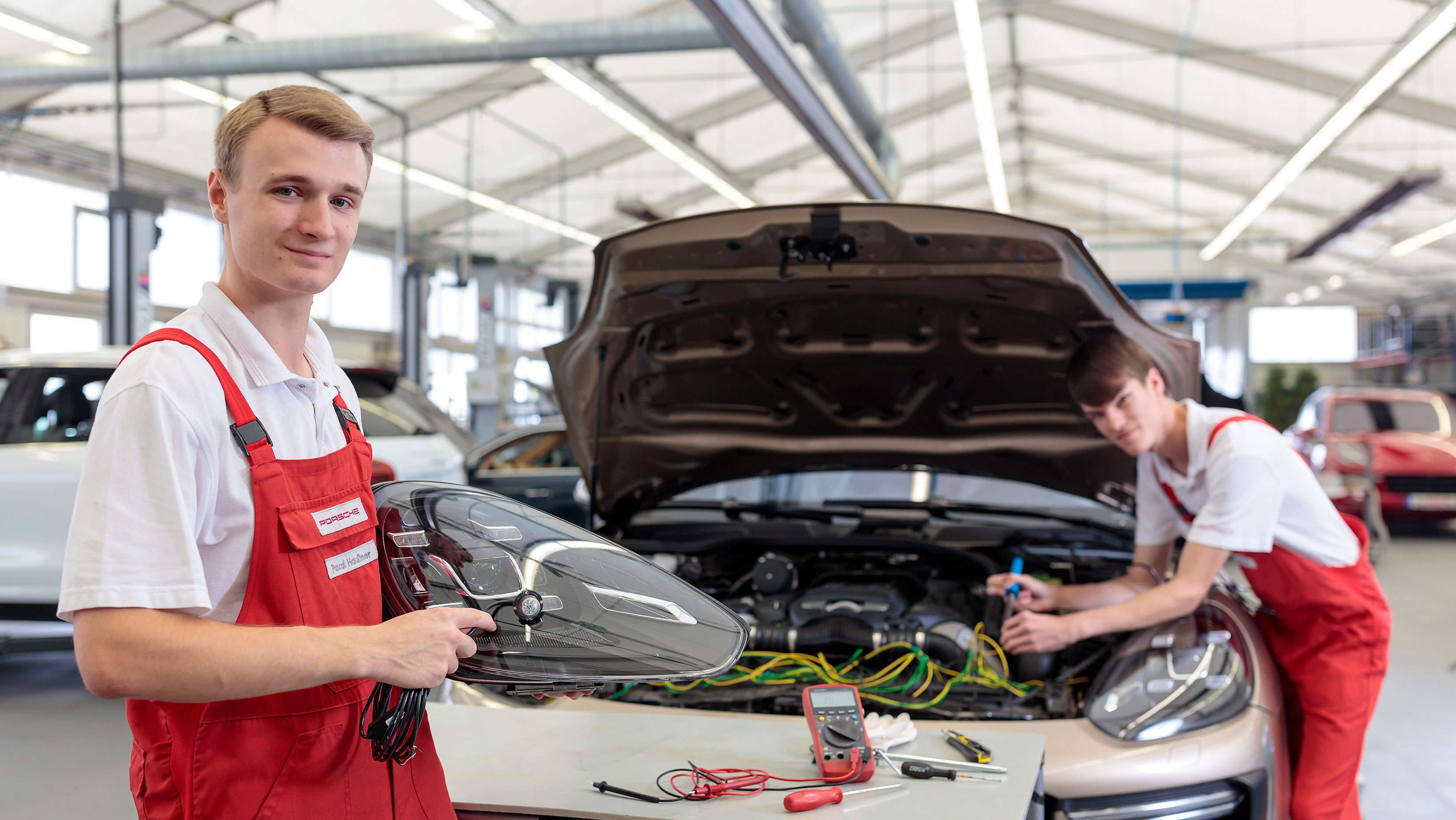 An operational vehicle for the Sachsenring - Porsche Newsroom