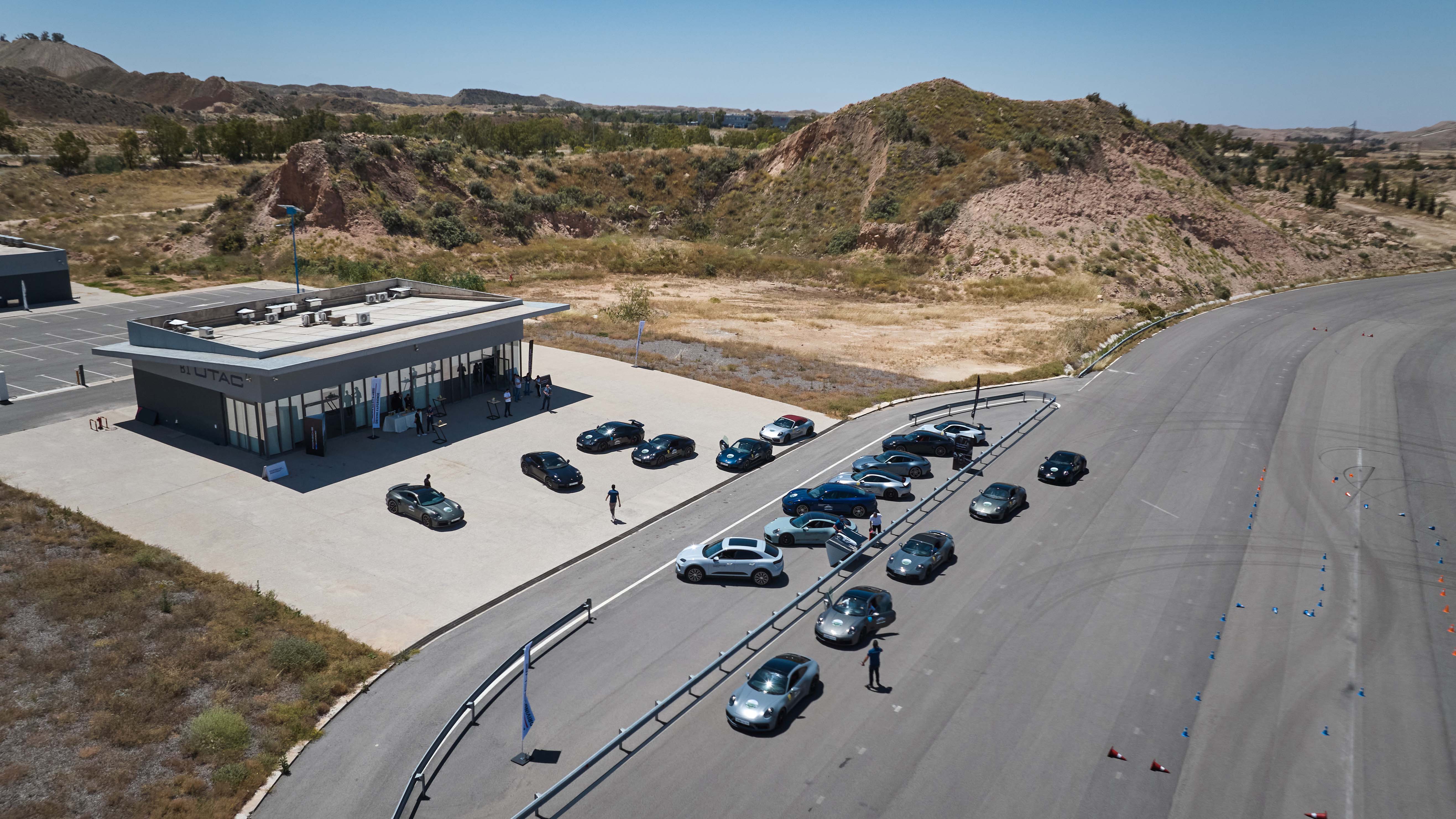 Porsche Morocco hosts an exclusive drive at the UTAC automotive testing ...