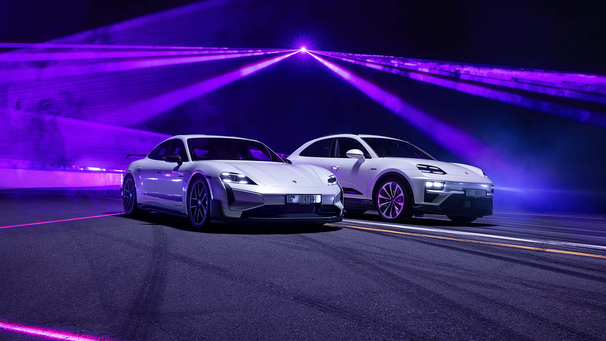 David Guetta and Porsche light up Dubai solar park in an electrifying ...