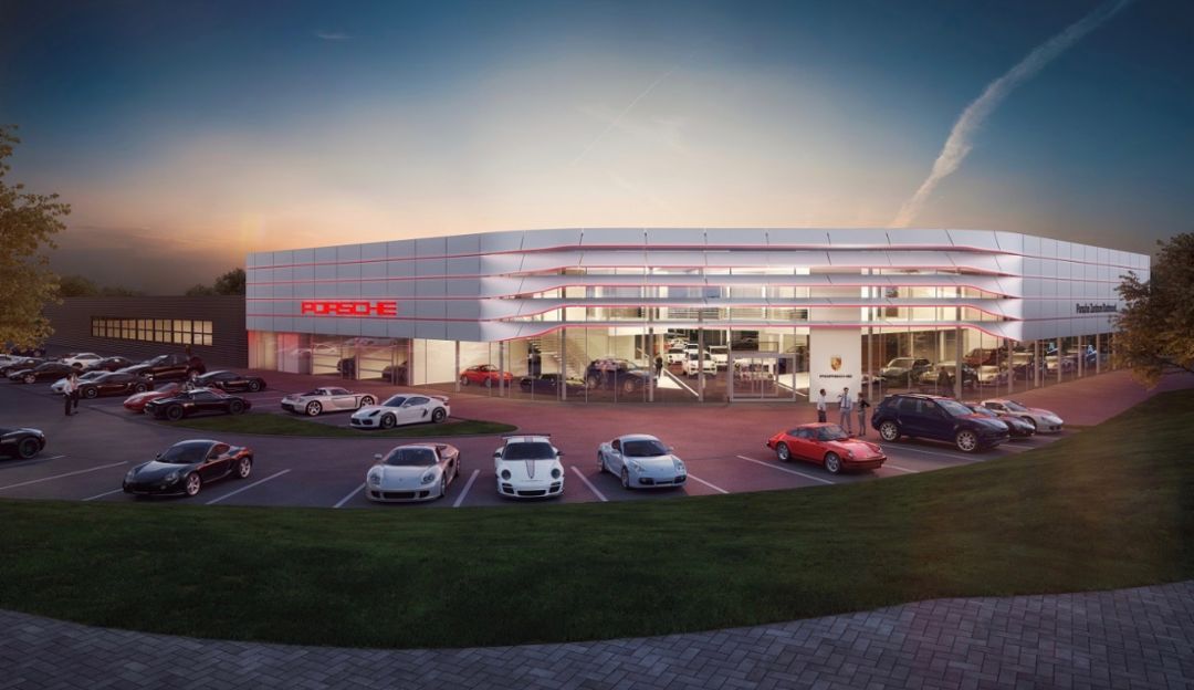 Porsche pilotiert seine neue Corporate Architecture
