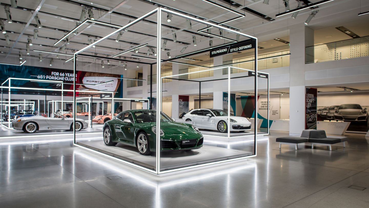 Porsche opens its “70 years of the Porsche sports car” exhibition in Berlin