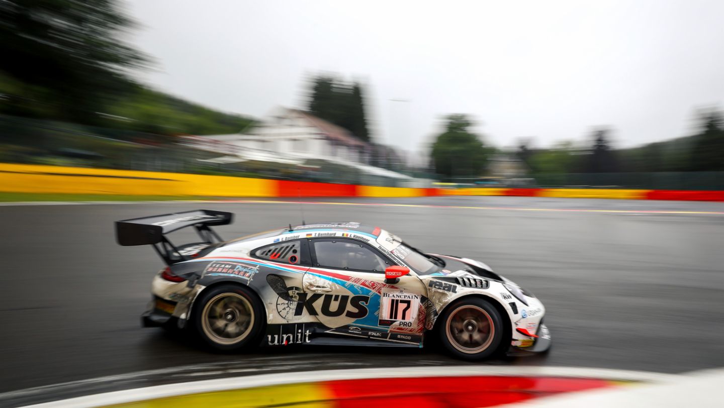Spa: Porsche celebrates one-two victory at endurance classic in Belgium