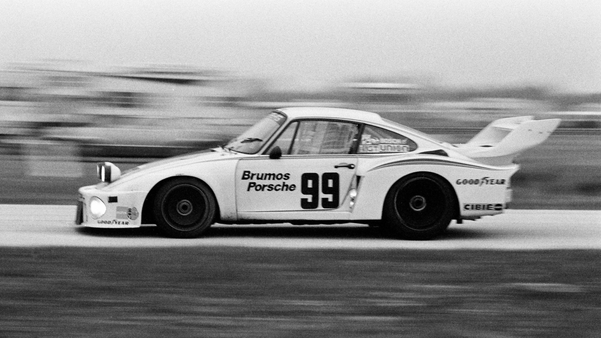Porsche flies the Brumos Racing colours at Daytona and Sebring