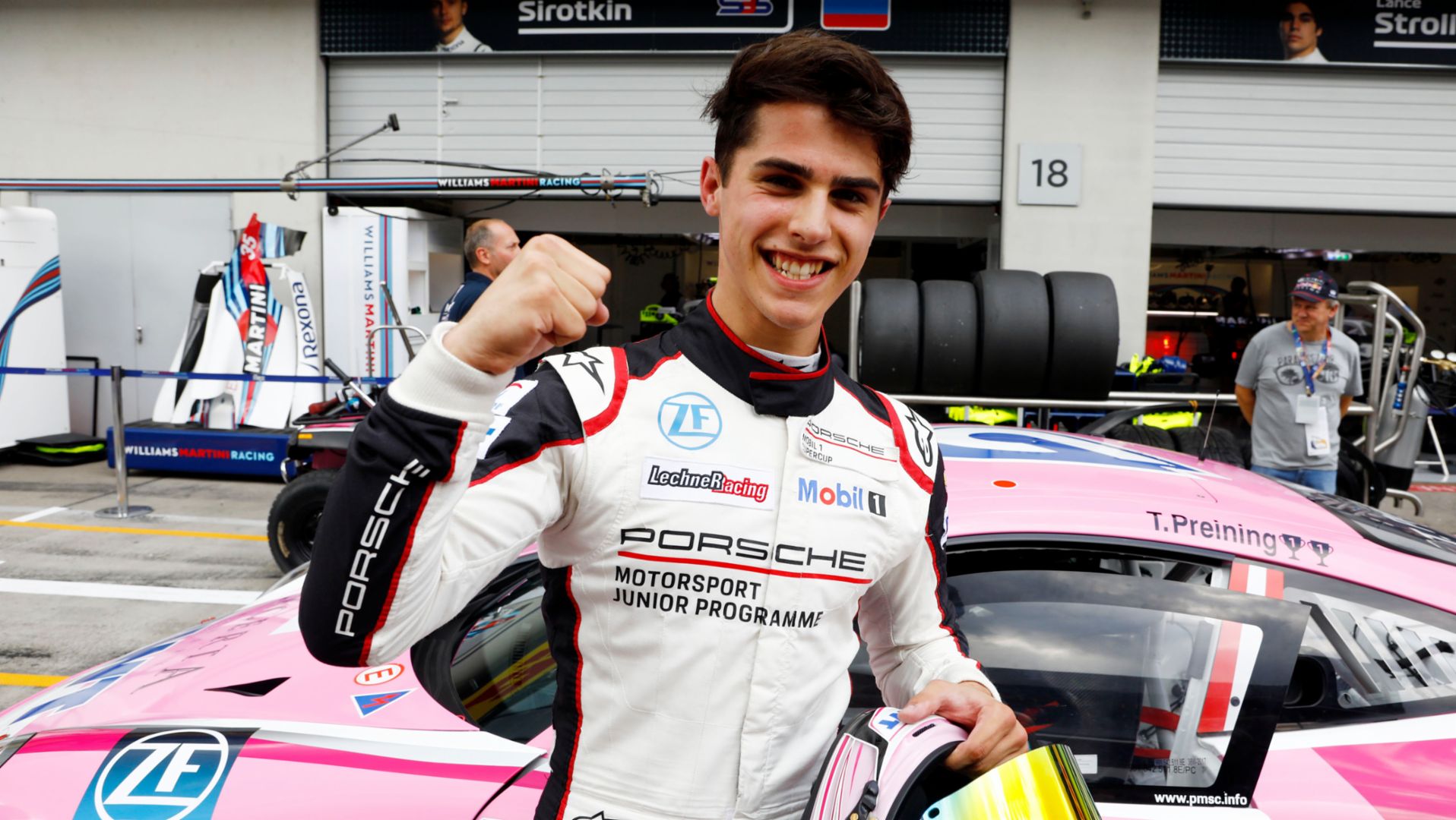 PMSC: Porsche Junior Thomas Preining takes up home race from pole position