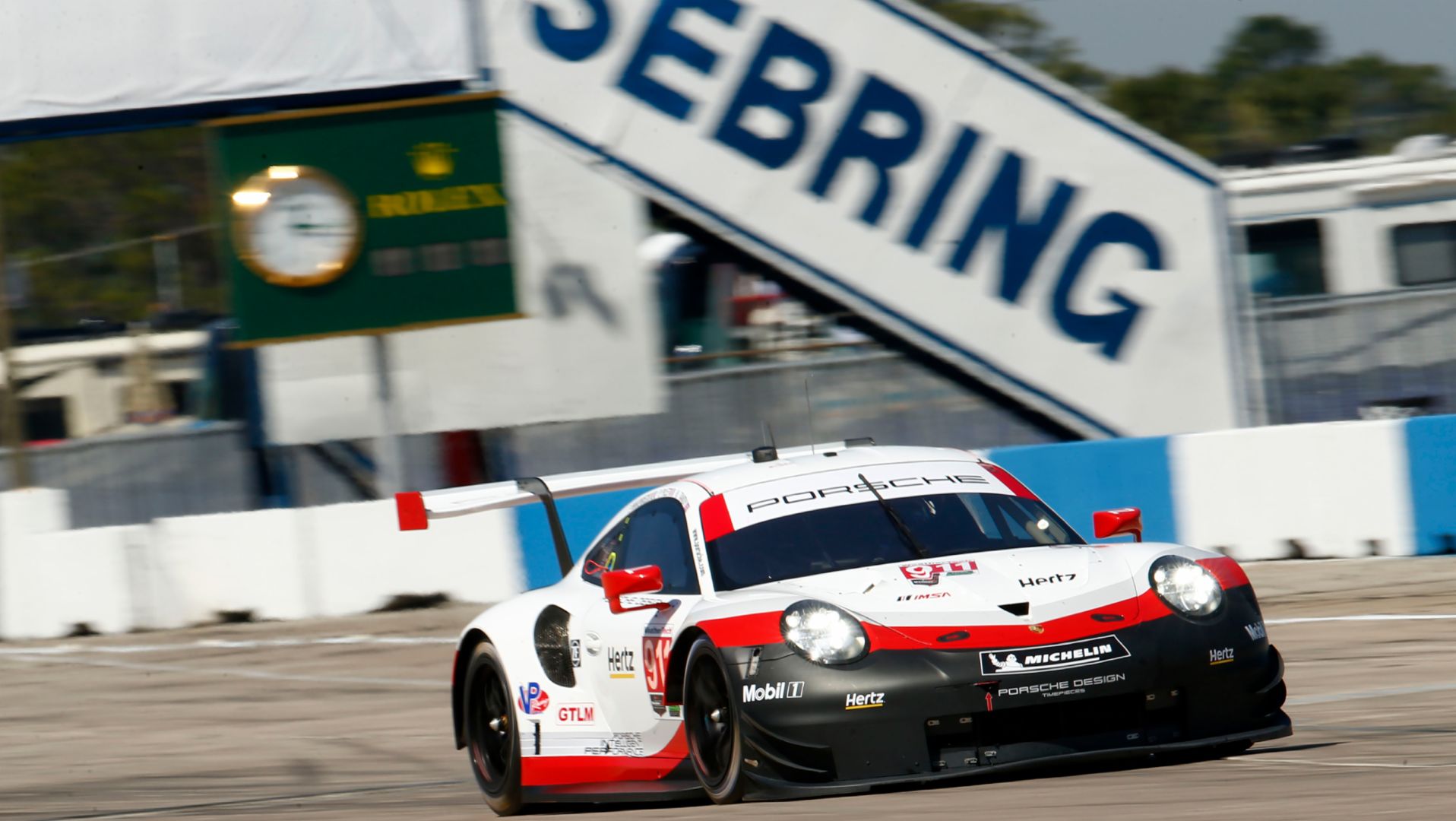 Porsche takes on the 12 Hours of Sebring as the record winner